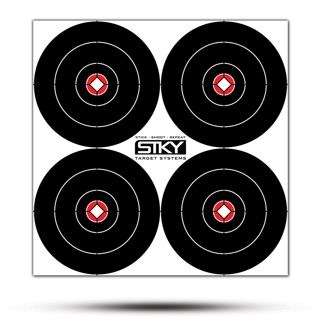 Quad 6" Bulls Eye – STKY
