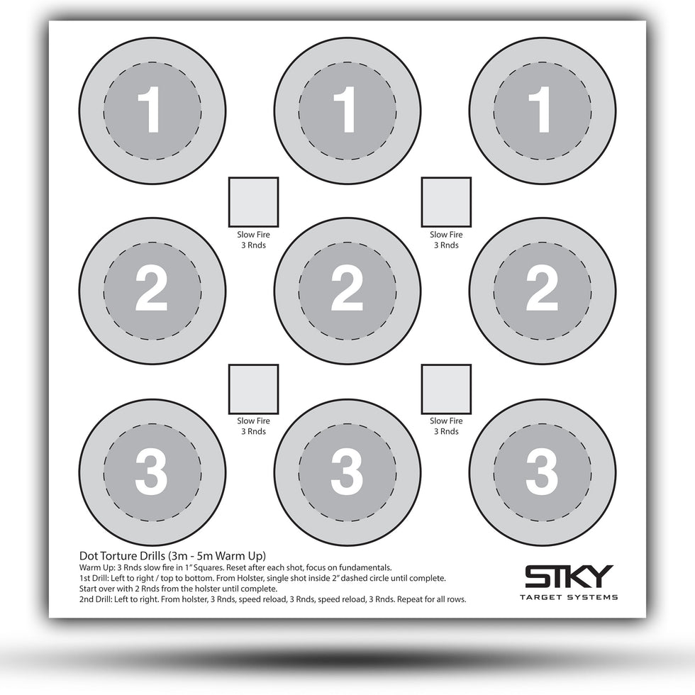 STKY Target Systems | Reliable, Adhesive Targets for Accurate Training