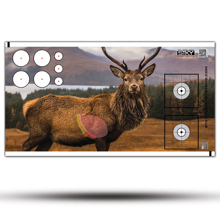 Elk Target with Vitals